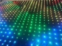 China P18CM LED Sound Active DMX512 Video Curtain RGB Vision Curtain For DJ Booth Matrix for sale