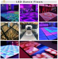 China Homei Outdoor Square LED Dance Floor Light with 3D Mirror Starry Design and 8CH Channel for sale