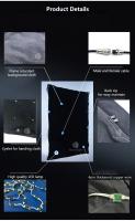 China Projection Lights Homei RGB Vision Curtain for Wedding Cortina de Video LED and Fuse 3A for sale