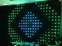 China 100000 Hours Lifespan Homei Stage Lighting LED Video Curtain for DJ Wedding Backdrop for sale