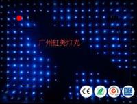 China Lighting and circuitry design P18cm 4 * 5M RGB LED Video Curtain for Stage Background for sale