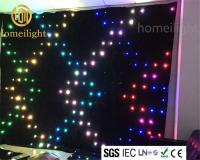 China AC90-260V 50-60Hz Input Voltage 1- P18cm 3*4m RGB LED Screen Video Curtain for DJ Booth for sale