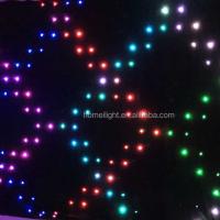 China Wedding Decoration High Brightness LED Video Curtain with 50000 Hour Working Lifetime for sale