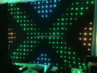 China Wedding Decoration High Brightness LED Video Curtain with 50000 Hour Working Lifetime for sale