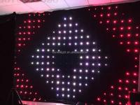 China Wedding Decoration High Brightness LED Video Curtain with 50000 Hour Working Lifetime for sale