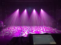 China Horizontal 540° Vertical 270° Rotation 350W Stage Light 17r Wash Beam Moving Head Beam for sale