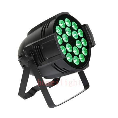 China Wedding Disco Party Dmx512 RGBW 4in1 LED 18x10w Par Can Light for Stage Lighting for sale