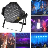 China 54pcs RGB 3in1 LED Par Can Light for Wedding Disco Party Professional Stage Lighting for sale
