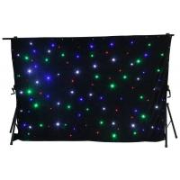 China Starry Theater Party Stage Cloth LED Light with DMX512 Control Mode RGBW Star Curtain for sale