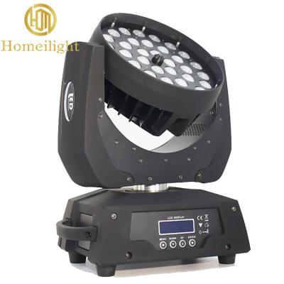 China Pro 36pcs 10w 4in1 Rgbw 36x10w LED Zoom Wash Moving Head For Event Party for sale