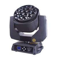 China 19x15W High Brightness RGBW 4 in 1 Clay Paky Wash K10 LED Bee Eye Zoom Moving Head Light for Wedding Decorate for sale