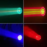 China 15w RGBW 4 in 1 Wash Zoom Professional Stage Lighter with 19pcs Bee Eye Moving Head for sale
