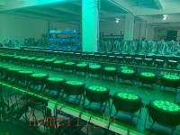 China 18*18W 6 In 1 Flat Par LED Lights , Par LED RGBWAUV 5000 Lumens For Wedding Party DJ for sale