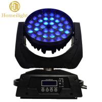 China 36pcs 18W RGBWA UV 6in1 Beam Zoom Wash LED Moving Head Light with Advanced Technology for sale