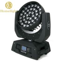 China 36pcs 18W RGBWA UV 6in1 Beam Zoom Wash LED Moving Head Light with Advanced Technology for sale