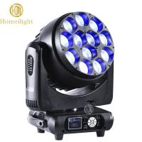 China 12x40w Super Beam Light 4 in 1 rgbw Wash 40w Effect Led Zoom Moving Head for Stage Lighting for sale