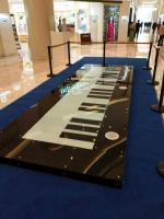 China Hotel Club Outdoor/Indoor LED Piano Inductive Dance Floor for Fun in Shopping Mall for sale