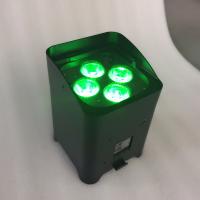 China 4pcs 18W 6in1 Wireless LED Battery Par light For Stage Lighting for sale