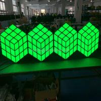 China Professional Lease commercial activity lighting equipment 3D magic cube wall for performance Singing Contest for sale