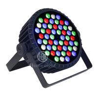 China RGBW4in1 54*3W Flat Par Light for Wedding Party Disco Wedding Club Bar DJ for sale