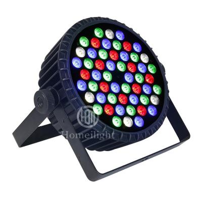 China RGBW4in1 54*3W Flat Par Light for Wedding Party Disco Wedding Club Bar DJ for sale