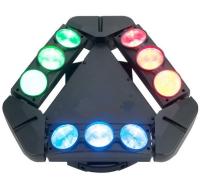 China 9 Eyes 10W RGBW 4in 1 LED Moving Head Light for Club Party Bar Decoration for sale