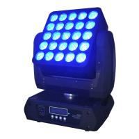 China Top Quality Light Fire Resistant Shell 25pcs Matrix Moving Head Beam For Stage Lighting for sale