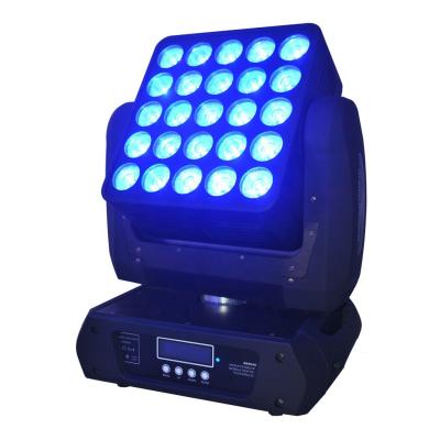 China Top Quality Light Fire Resistant Shell 25pcs Matrix Moving Head Beam For Stage Lighting for sale