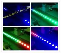 China Outdoor Waterproof 18pcs 3W RGB LED Wall Washer Bar Lights Long Life Span Life 100000 for sale
