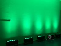 China 20W RGB 3in1 5pcs LED Wall Washer Light / LED Stage Light Bar With DMX512 Control for sale