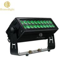 China 20pcs 40pcs 12W RGBWA UV 6in1 Wall Washer LED Strobe Light Wish Wash Effect Stage Light for sale