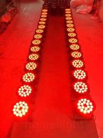 China DMX512 Aluminum Flat Par 18*18W RGBWA UV 6in1 Slim Par Lighting for Theater Studio for sale