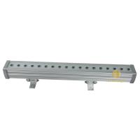 China Outdoor Wall Light Aluminum Alloy Shell Wall Washer with 18pcs 3W RGB Lights 3.2KG for sale