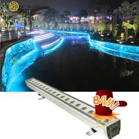 China Outdoor Wall Light Aluminum Alloy Shell Wall Washer with 18pcs 3W RGB Lights 3.2KG for sale