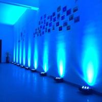 China 6in1 LED Battery Par Light Wireless 9pcs 18w For Event Stage Dj Bar Night Club Wedding for sale