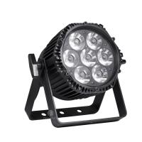 China 7pcs 18w RGBWAUV Outdoor LED Par Lights For Stage Wedding DJ for sale