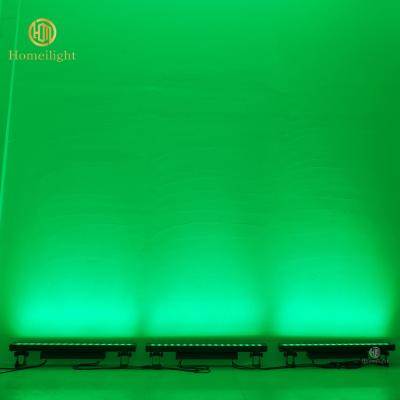 China Night Club 18pcs 12W RGBW 4in1 DMX RGB IP65 Waterproof LED Wall Washer Light for sale