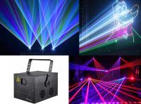 China 2W 8W 10W Full Color Laser Light Beam 5W Laser Light / RGB Stage Laser Light for sale