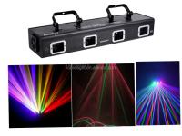 China Professional Full Color Animation 4 Eyes Moving Head Beam Disco Party DJ Laser Light DJ Club Bar for sale