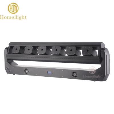 China Portable DMX512 Laser Light 6 Eyes RGB Beam Laser Moving Head Laser Light for sale