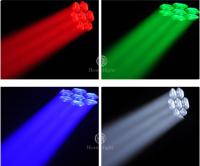 China Moving Head Lights 7*40W LED Zoom Beam Wash for Bar Night Club Event Church Castle for sale