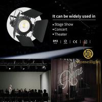China Studio Church COB Par Light DMX512 2in1 Warm Cool White With Liner Dimmer for sale