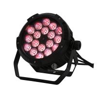 China Waterproof LED RGBW Par Lights 18pcs 4in1 LED Par Can Uplight For DJ Club Disco Lights for sale
