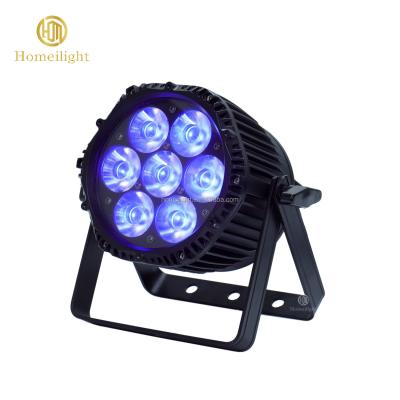 China Professional Stage Uplights IP65 Outdoor 7pcs*18W 6in1 LED Par Can RGBW for sale