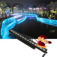 China 14x30W LED Wall Washer for Wedding Bar Hall Night Club Waterproof Aluminum RGB3in1 Building Light for sale