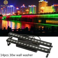 China 14pcs 30W High Brightness Pixel Bar LED IP65 Outdoor Waterproof Wall Washer Light for sale