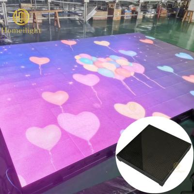 China Interactive Restaurant Tempered Glass 3D Portable LED Screen for Church Moving IP33 for sale