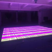 China Best Price RGB Led Dance Floor For New Year Party Christmas Reunion panel light Event Tiles Tshow Studio Livingroom for sale