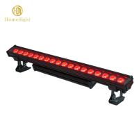 China IP65 3000lm 18pcs 12W 4in1 Aluminum LED Wall Washer Light Disco DJ Waterproof Bar for sale