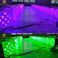 China 9x18W DMX Wireless DJ Uplighting Wedding 6in1 9*18W RGBWAUV DJ LED Par Light Remote Control for sale
